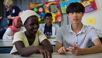 How Milpera supports students fleeing war and trauma